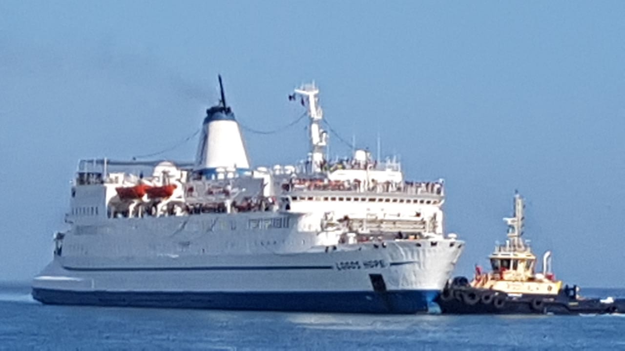 Floating library-ship "Logos Hope" arrives in Progreso - Punto Medio