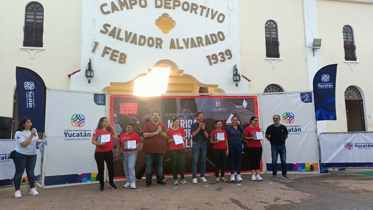 Mentoría y activación física, durante el primer Mentoring Walk Mérida ... Mentoría y activación física, durante el primer Mentoring Walk Mérida ...