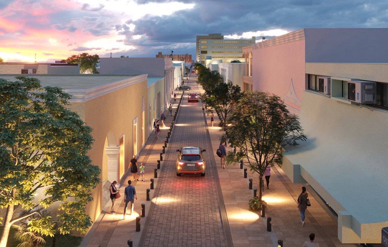 Gran corredor en el Centro Histórico - Punto Medio