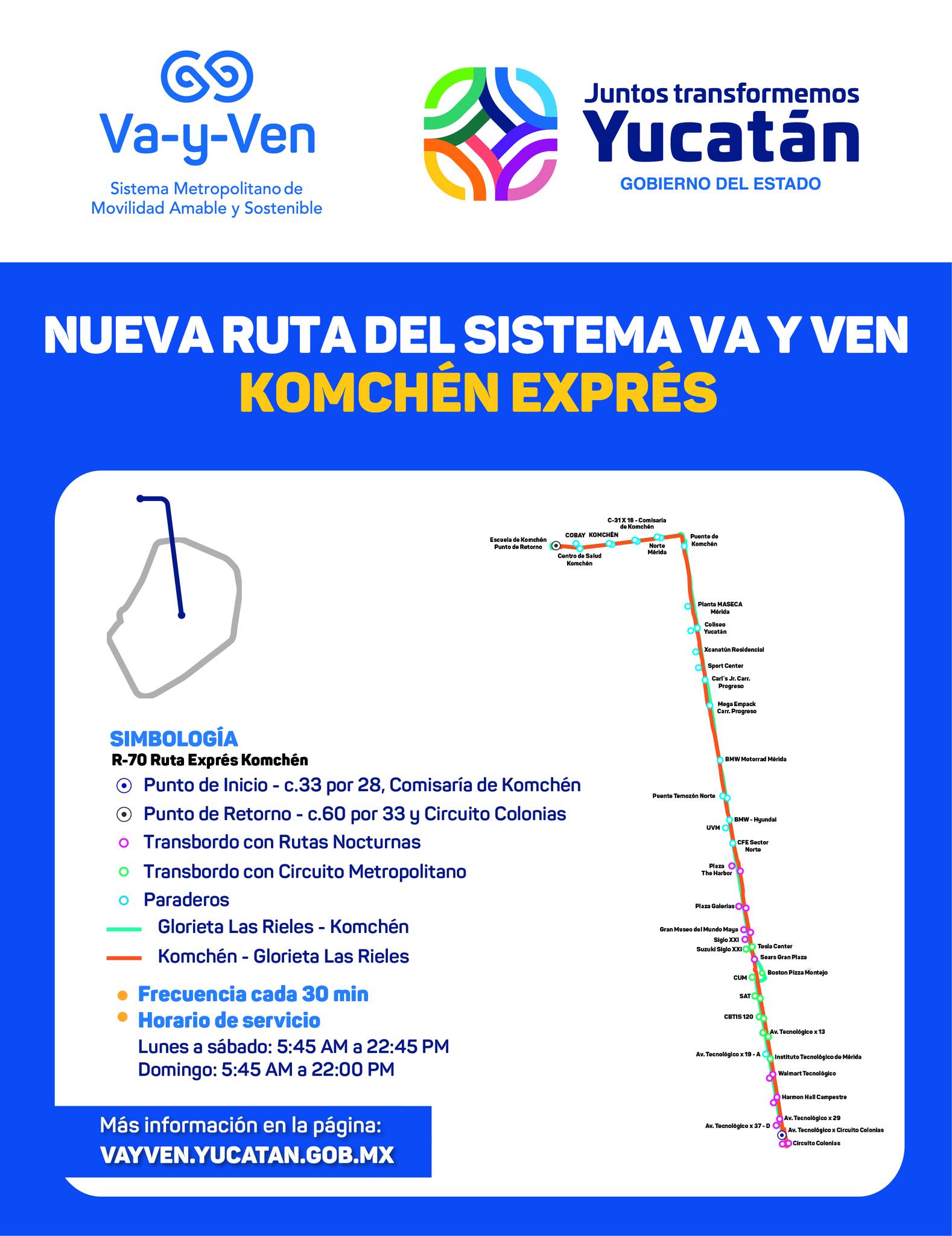 Circuito poniente y plazas estrenará unidades del sistema "Va y Ven ...